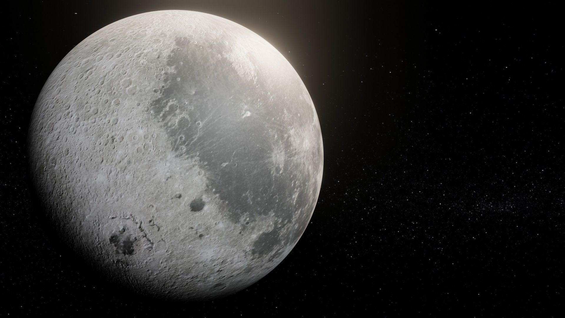 3D model Photorealistic Moon 8k Textures 3D Model VR / AR / low-poly ...