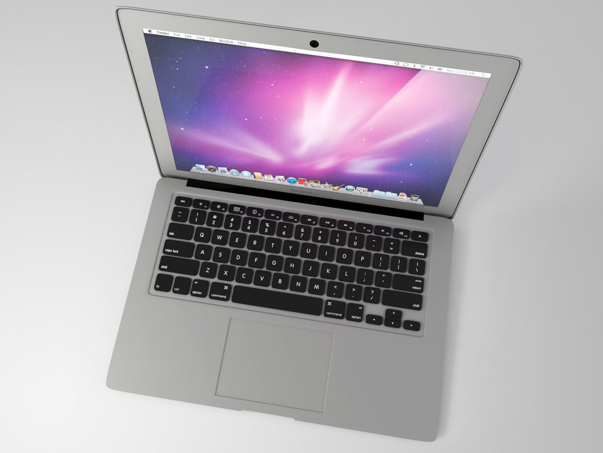 Apple MacBook Air 13 inch free 3D model animated | CGTrader