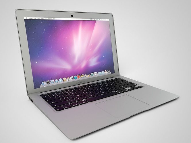 Apple MacBook Air 13 inch free 3D model animated | CGTrader