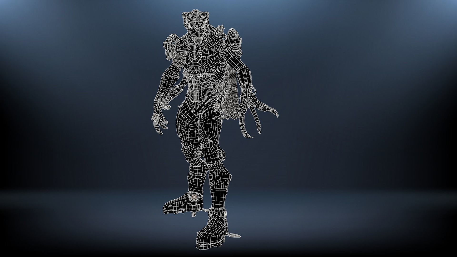 3D model Alien Creature VR / AR / low-poly | CGTrader