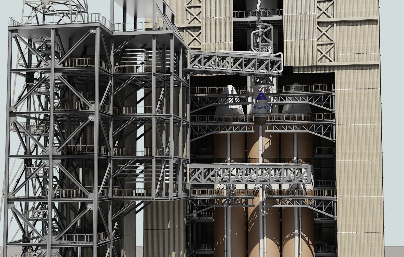 Delta IV Heavy Rocket 3D model | CGTrader