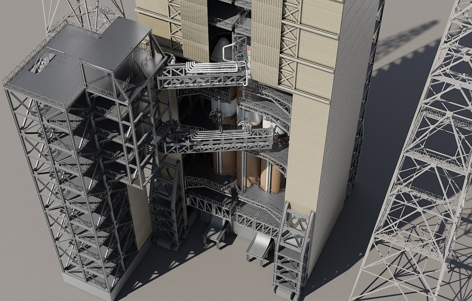 Delta IV Heavy Rocket 3D model | CGTrader