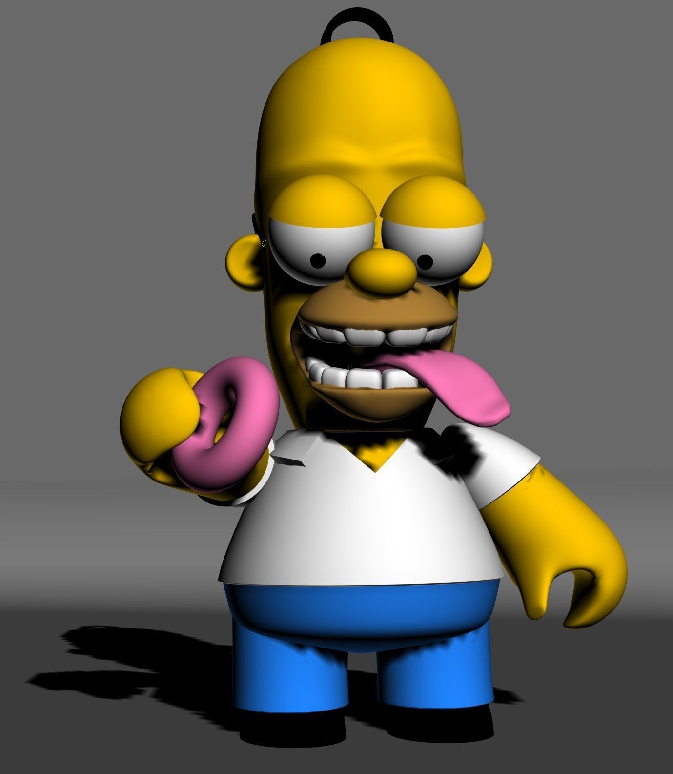 HOMERO SIMPSON CHIBI 3D model 3D printable | CGTrader