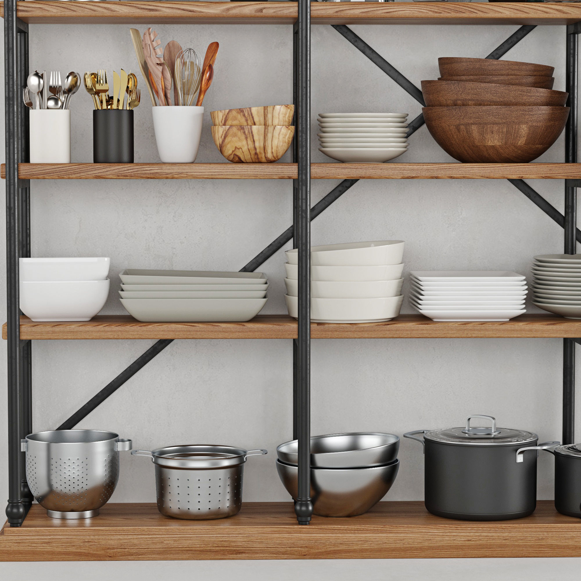 Kitchenware and Tableware 19 3D model | CGTrader