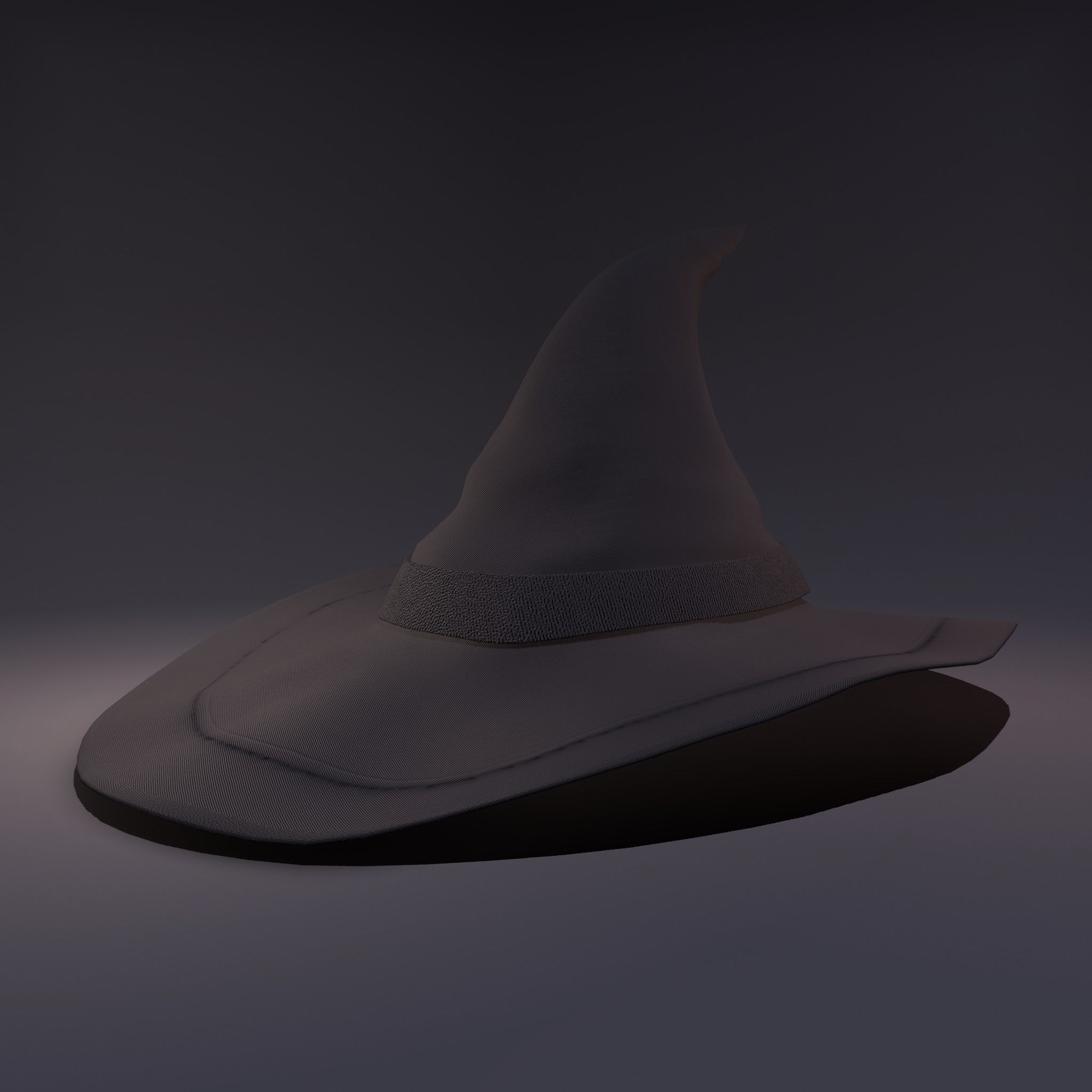 3D model Witch Hat VR / AR / low-poly | CGTrader