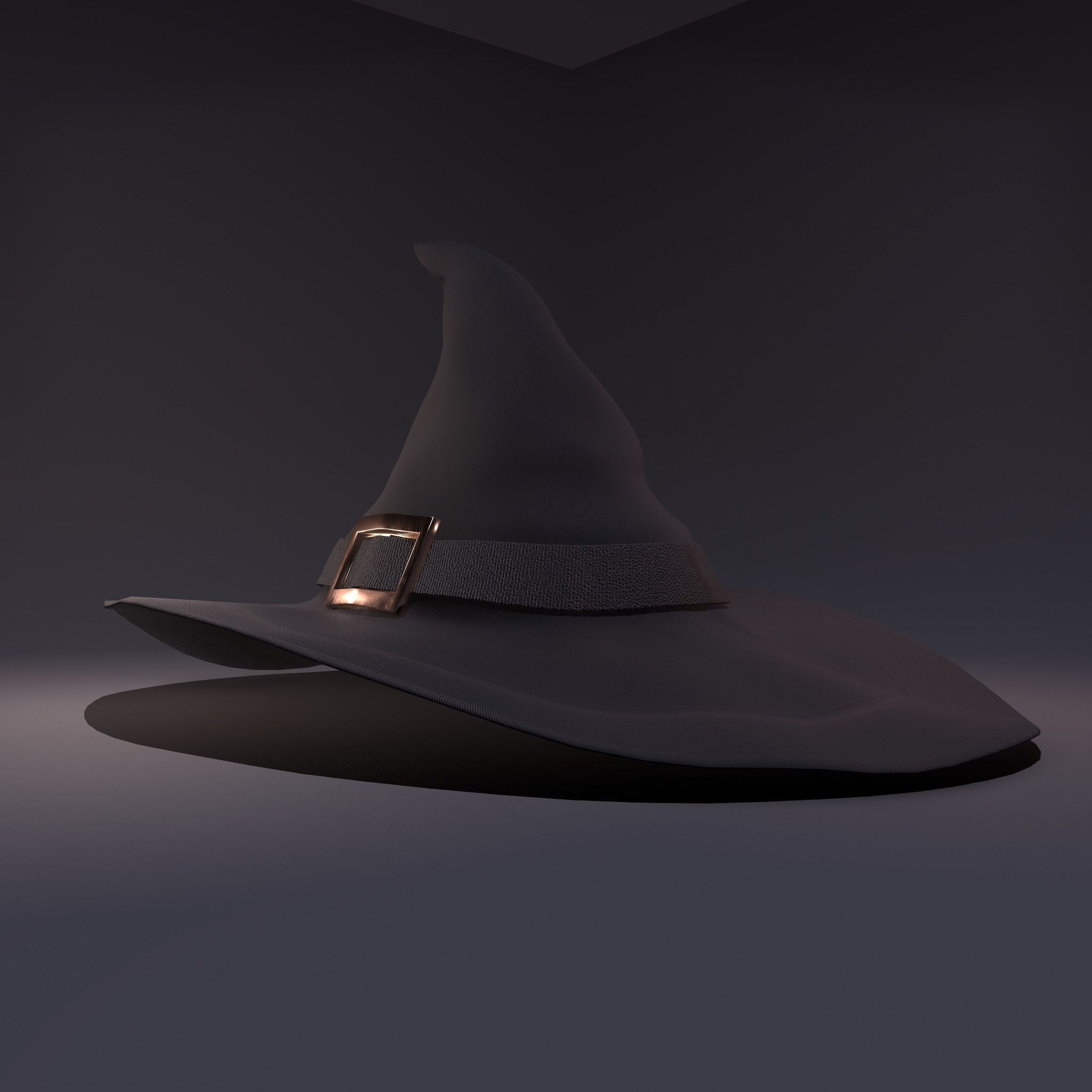 3D model Witch Hat VR / AR / low-poly | CGTrader