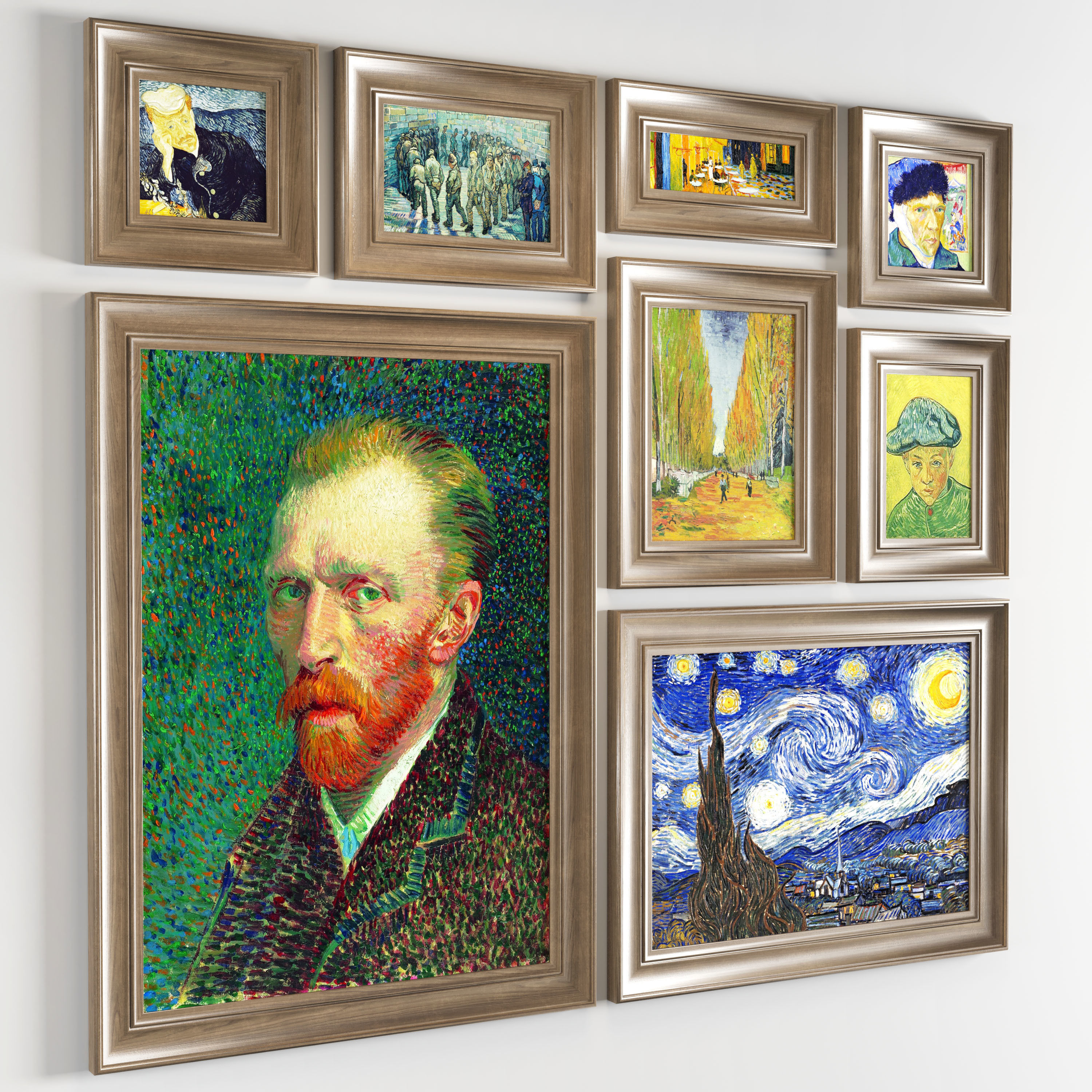 3D model Vincent van Gogh VR / AR / low-poly | CGTrader