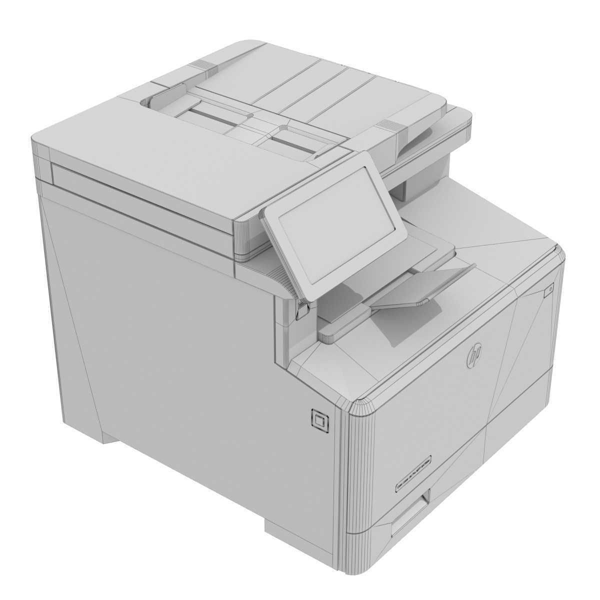 HP Color LaserJet Pro MFP M479fdw Wireless Printer 3D model | CGTrader