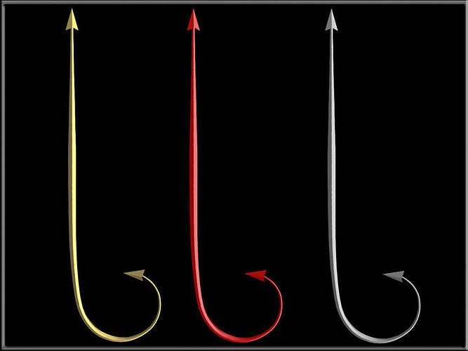 3D model Trident devil arrow VR / AR / low-poly | CGTrader