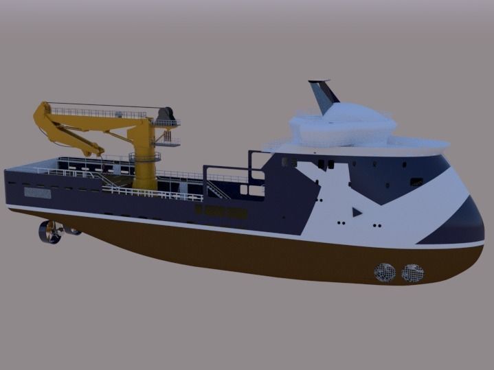 X-BOW HULL 3D model | CGTrader