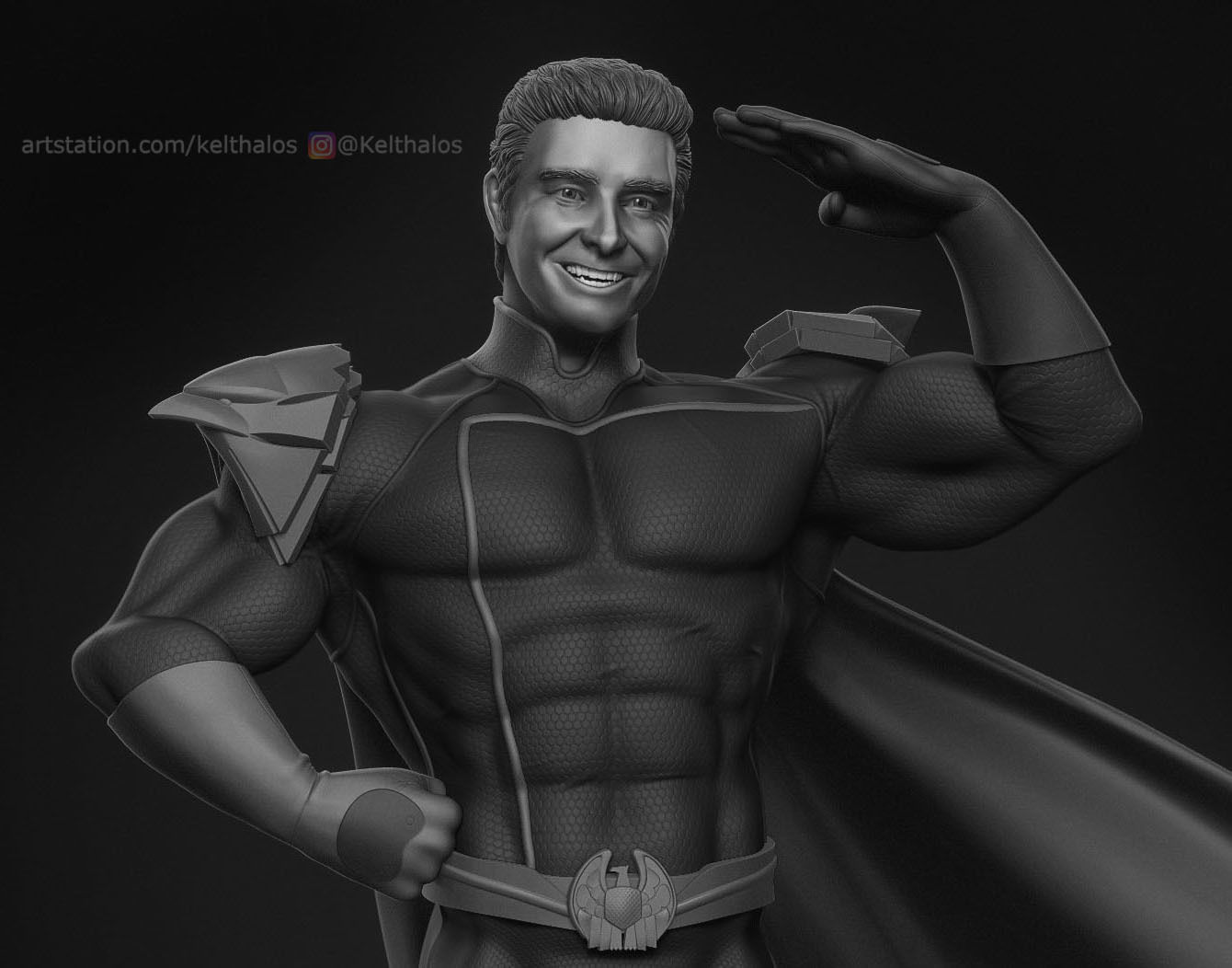 Homelander 3D-Print 3D model 3D printable | CGTrader
