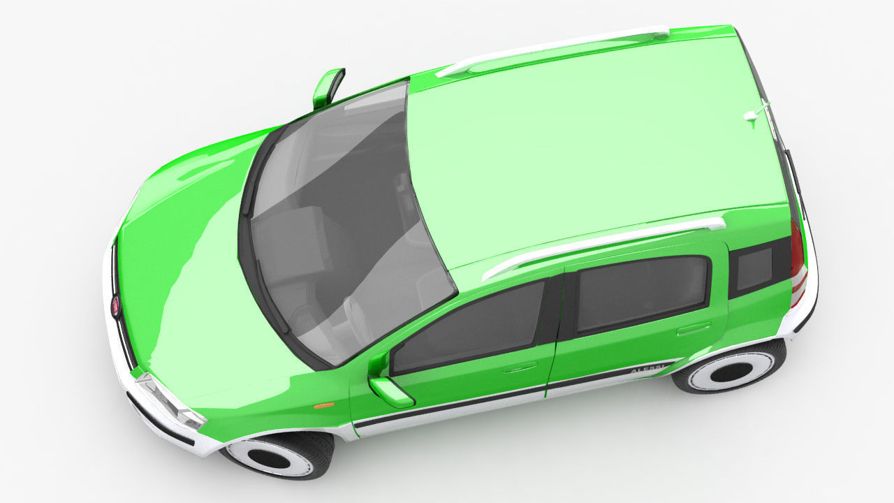 Fiat Panda Alessi 3 D 3D model | CGTrader