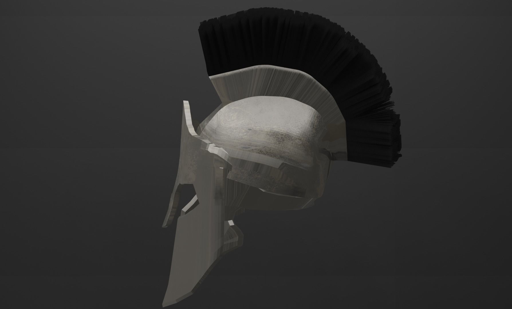 3D Spartan Helmet 3D model | CGTrader