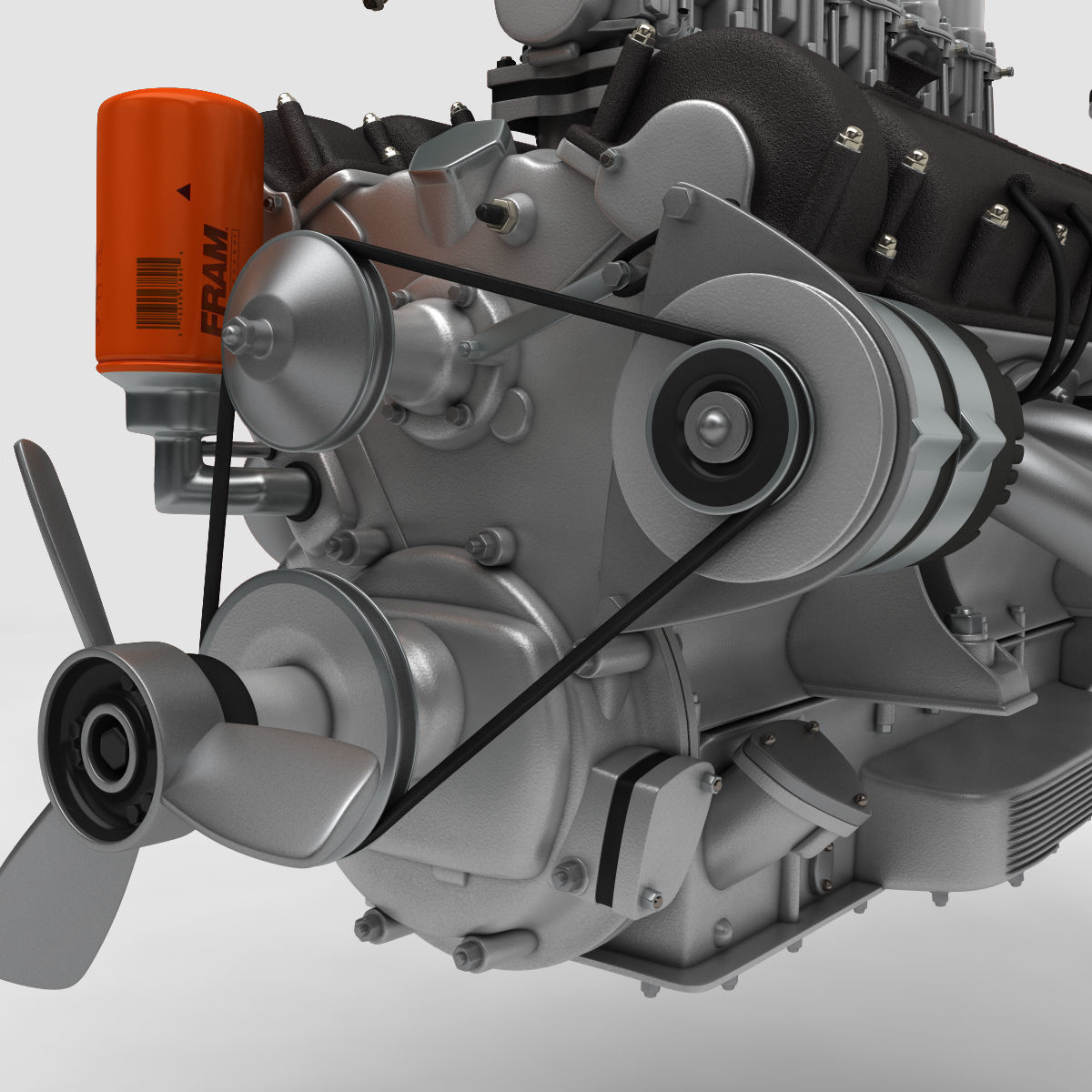 Ferrari Classic Engine Pack 3D Model Collection | CGTrader