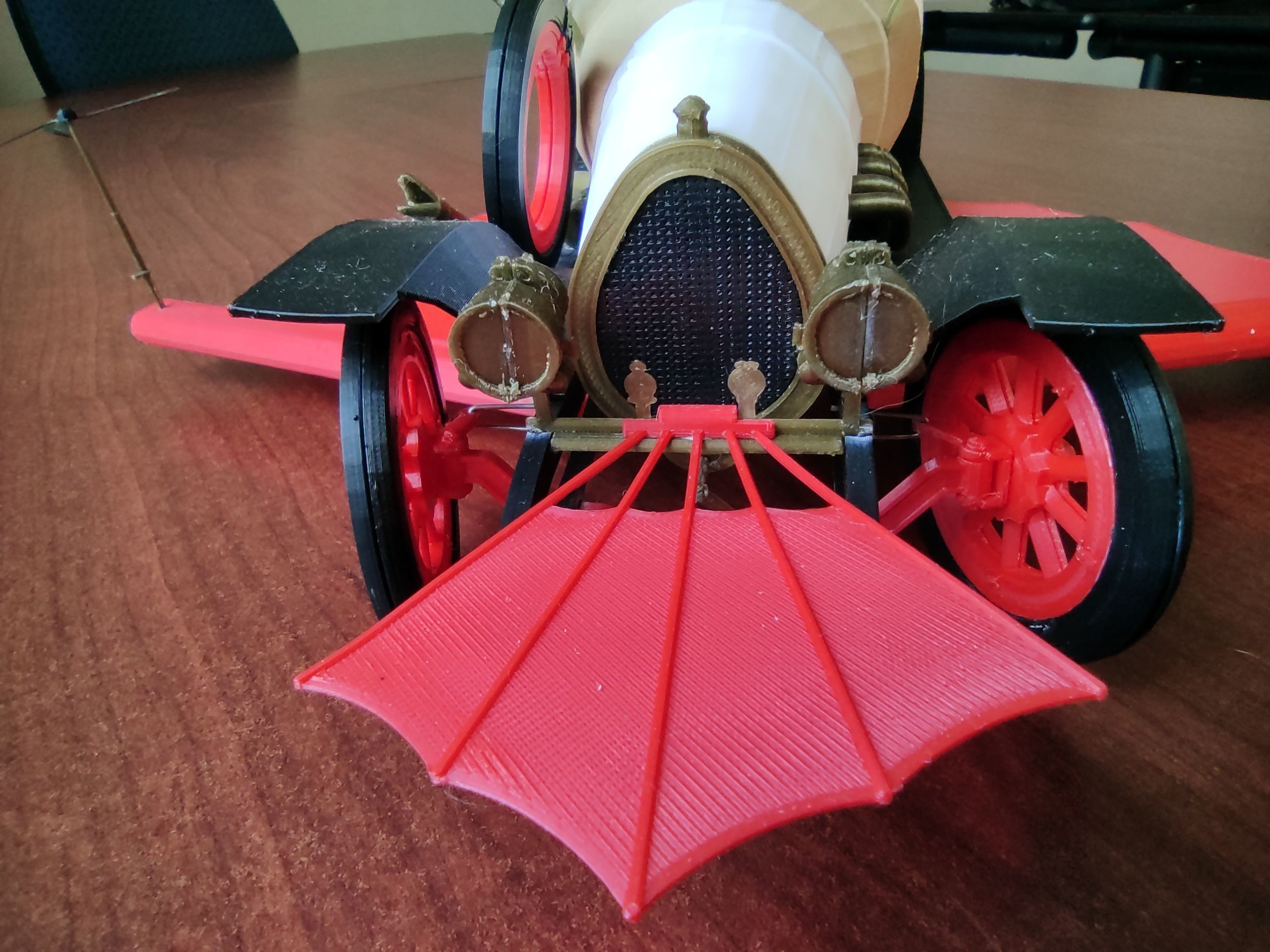 Chitty Chitty Bang Bang car PRINTABLE LOW POLY 3D model 3D printable ...