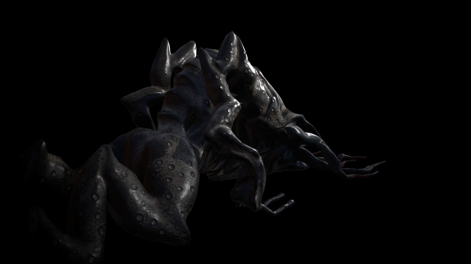 3D model Moon Beast - Lovecraft Monster VR / AR / low-poly | CGTrader
