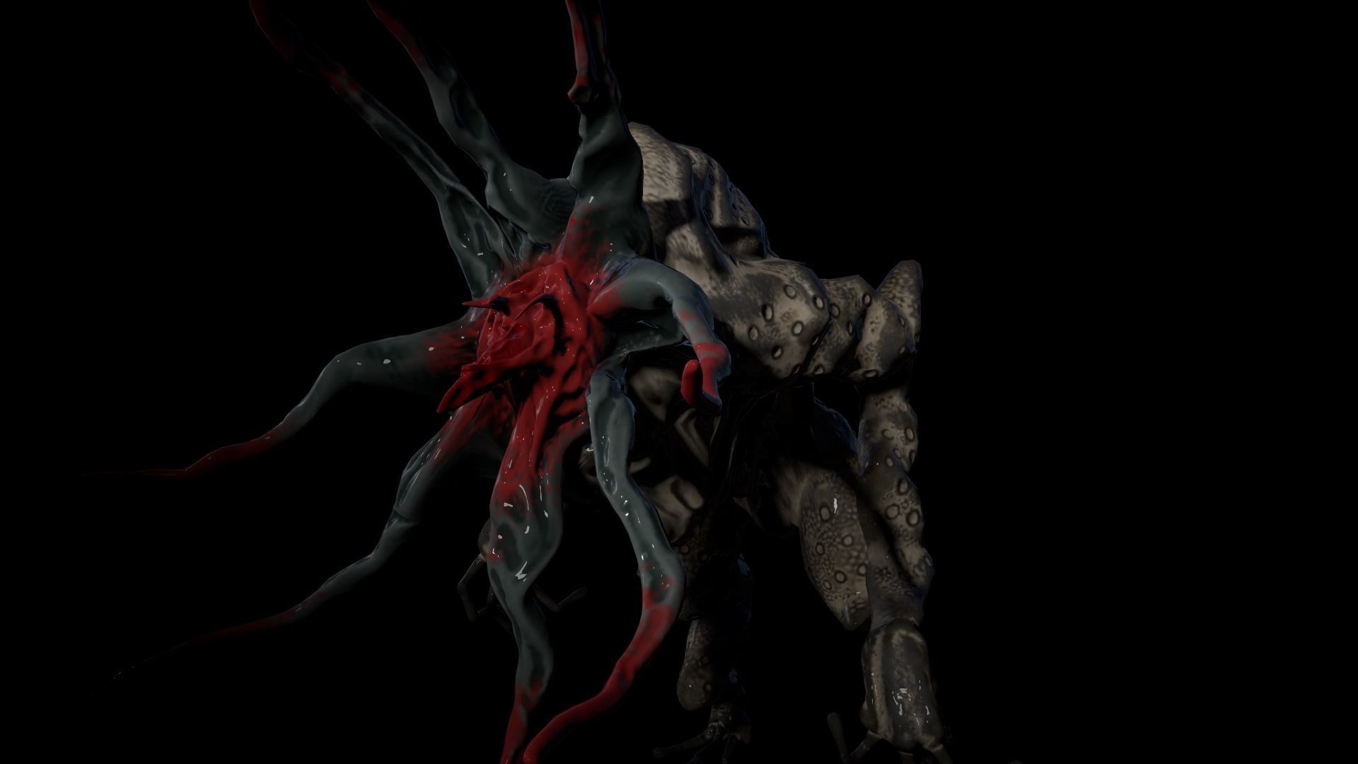 3D model Moon Beast - Lovecraft Monster VR / AR / low-poly | CGTrader