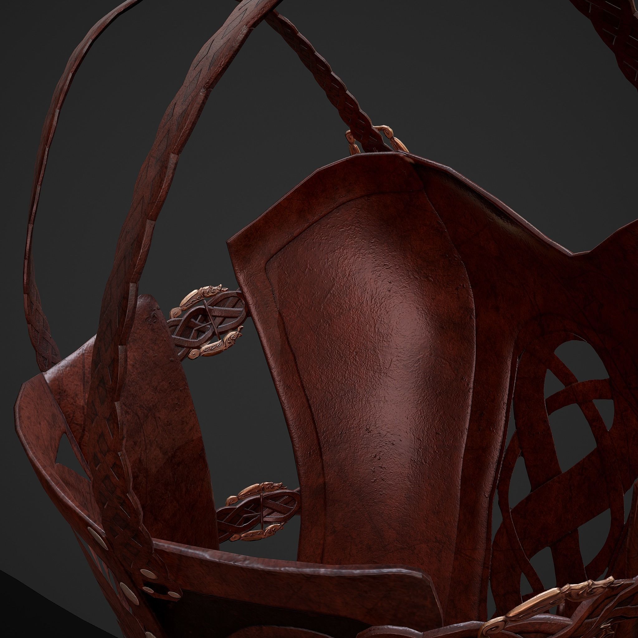 3D model Viking Female Chest Armor VR / AR / low-poly | CGTrader