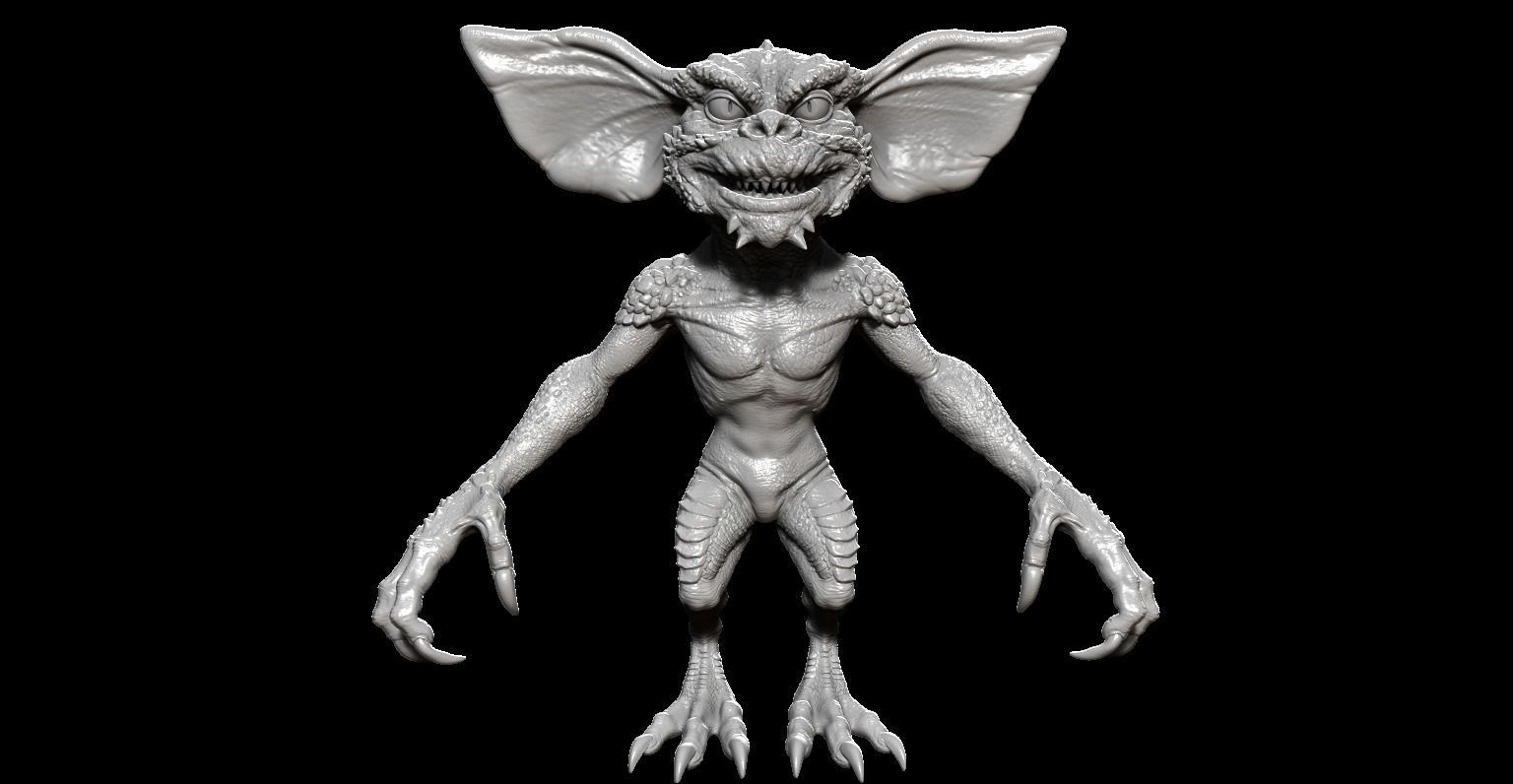 Gremlin 3D model rigged | CGTrader