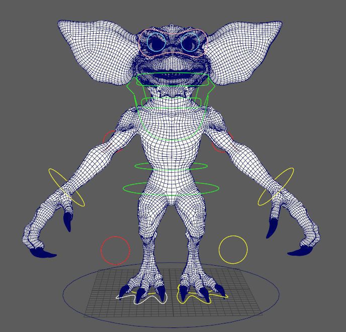 Gremlin 3D model rigged | CGTrader