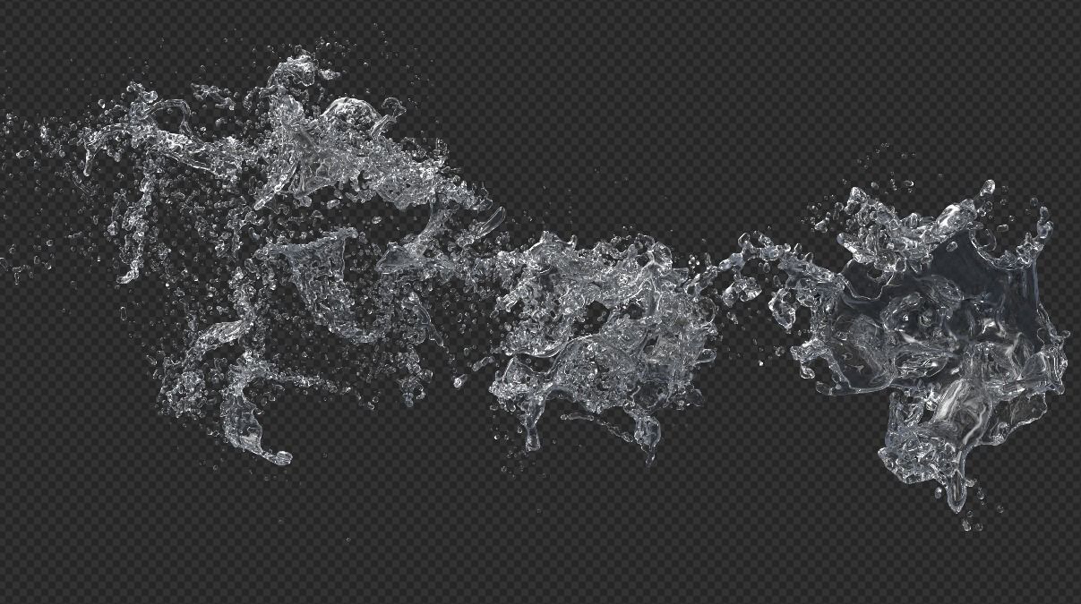 Water Splash 3D model 3D model | CGTrader