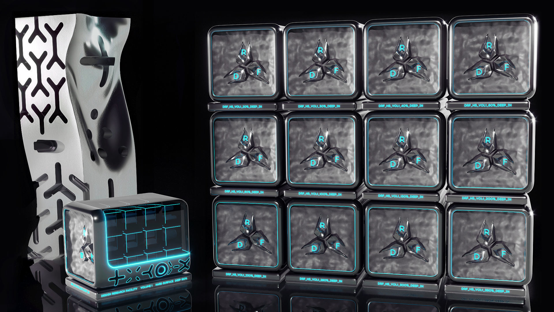 ZBrush - 3861 IMM Hard Surface Brushes Vol1 3D model | CGTrader