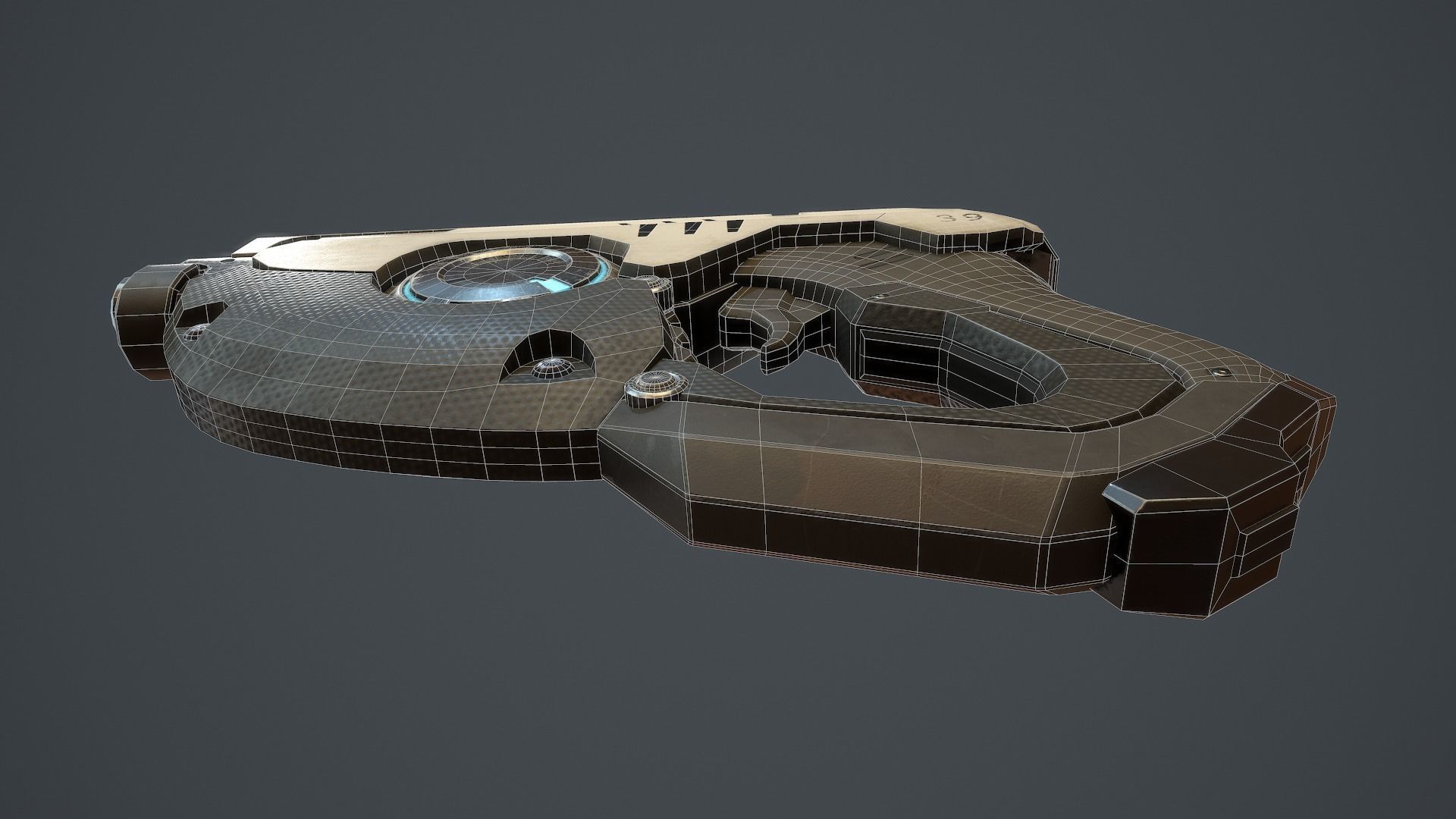 3D model Tracer Gun From Overwatch VR / AR / low-poly | CGTrader