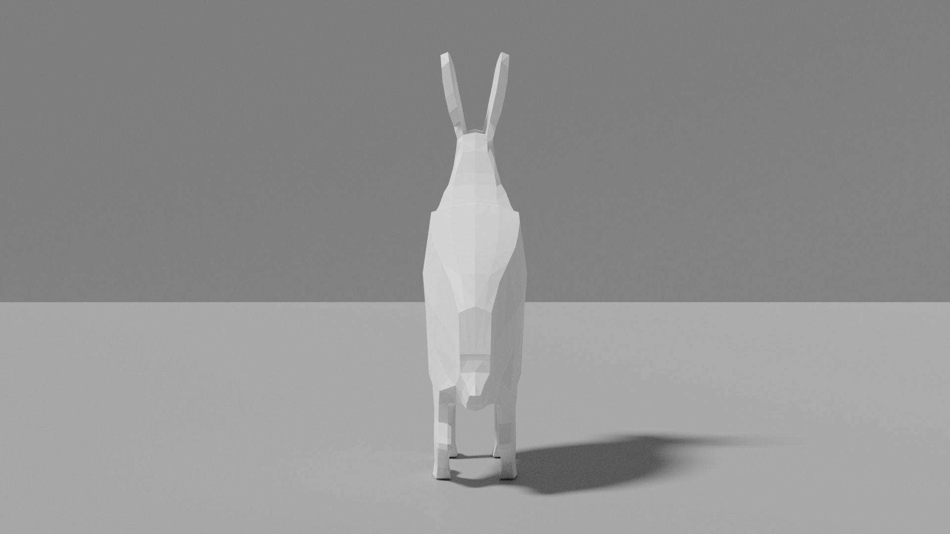 3D model Cartoon Polar Hare VR / AR / low-poly | CGTrader