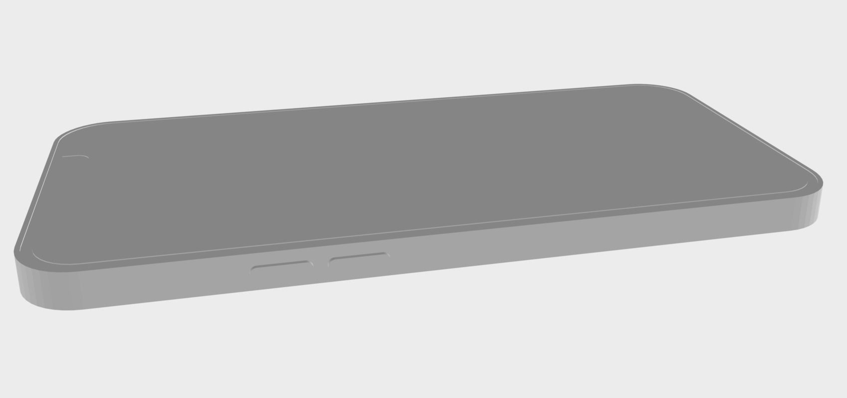 3D printable iPhone 12 PRO basic model 3D model 3D printable | CGTrader