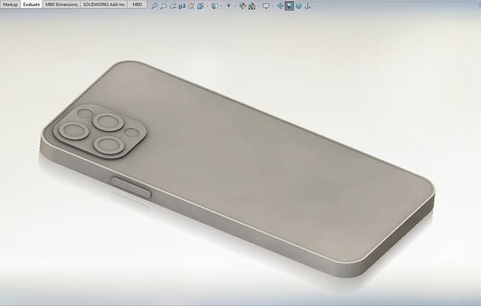 3D printable iPhone 12 PRO basic model 3D model 3D printable | CGTrader