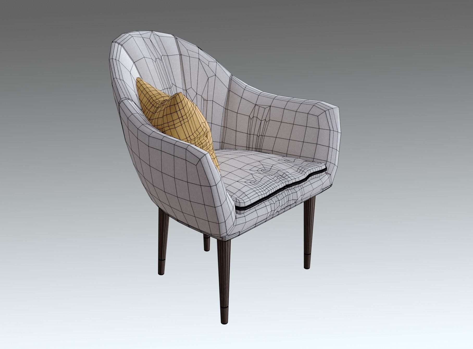 Free Armchair free 3D model | CGTrader
