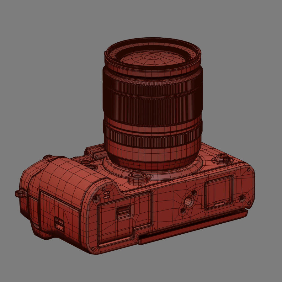 Fujifilm X-T3 Camera 3D model | CGTrader