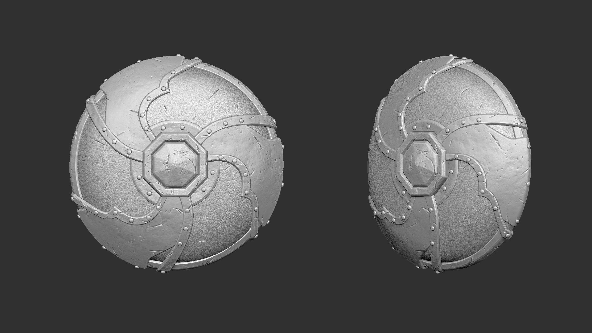 Weapon - Shield Collection High Poly 3D model | CGTrader