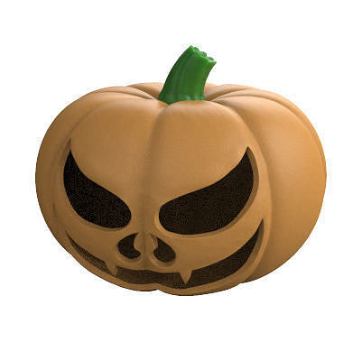Halloween pumpkin head 3D model | CGTrader