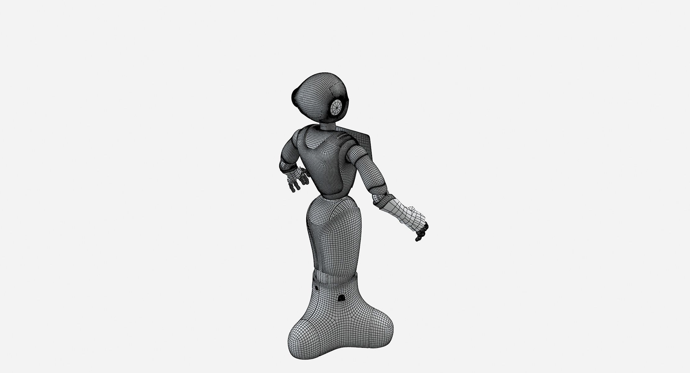 Pepper The Robot 3D model | CGTrader