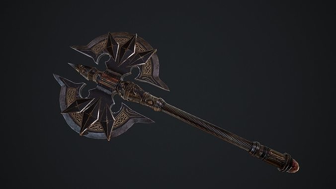 Fantasy Dragon Axe