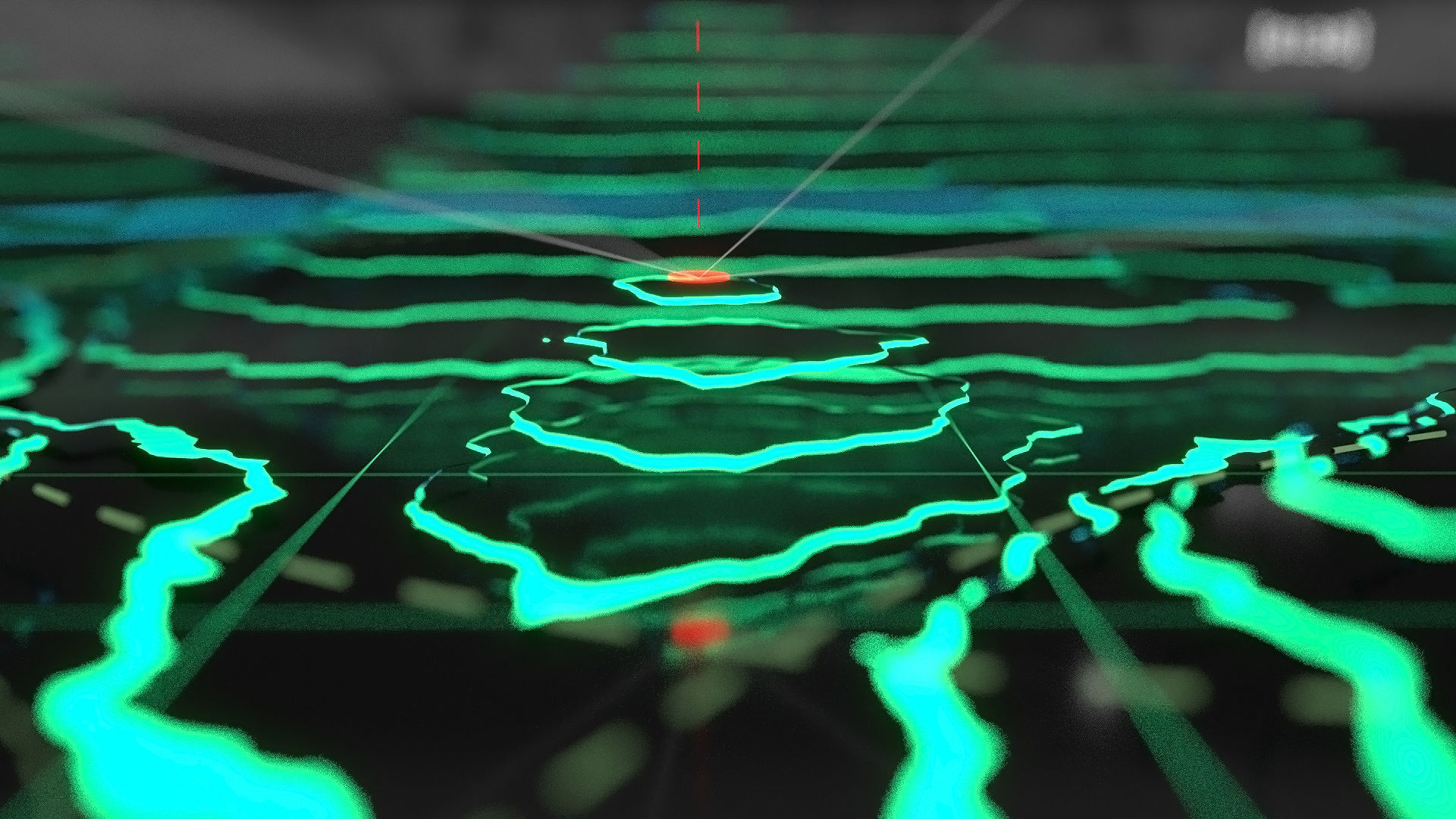 Digital Terrain 3D model animated | CGTrader