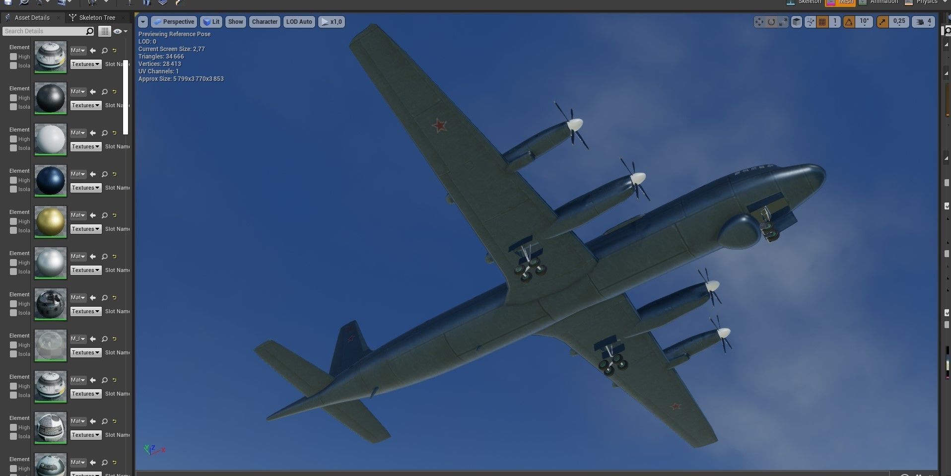 3D model Ilyushin Il-38 Maritime Patrol ASW Aircraft VR / AR / low-poly ...