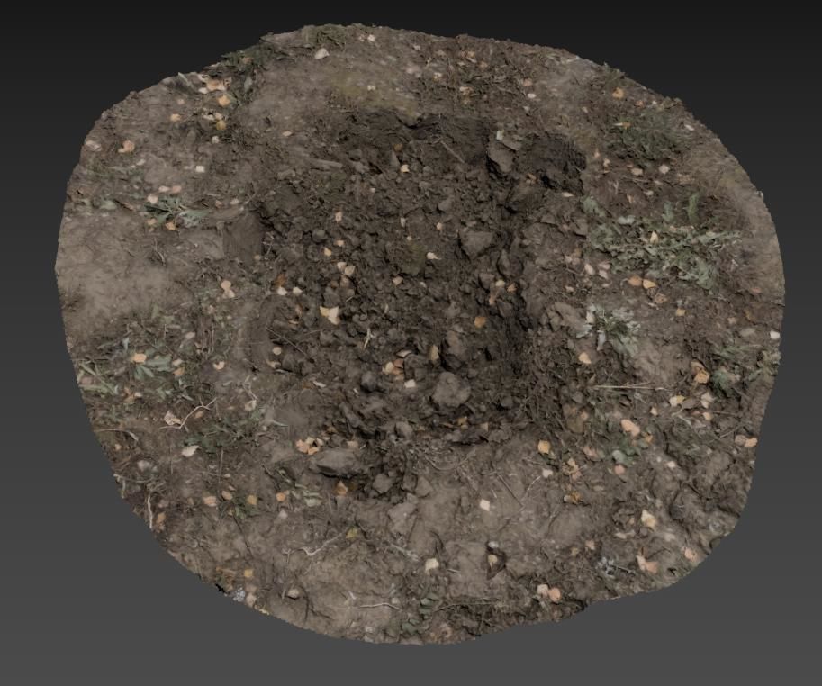3D model Ultra realistic Dirt pit Scan VR / AR / low-poly | CGTrader