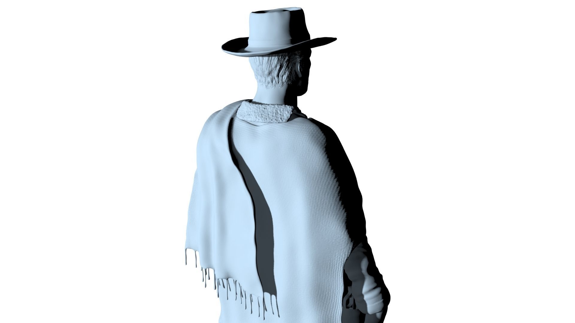 Man with no name 3D model | CGTrader
