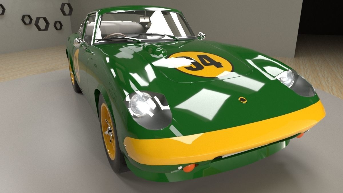 Lotus Elan 1964 Shapecraft 3D model | CGTrader
