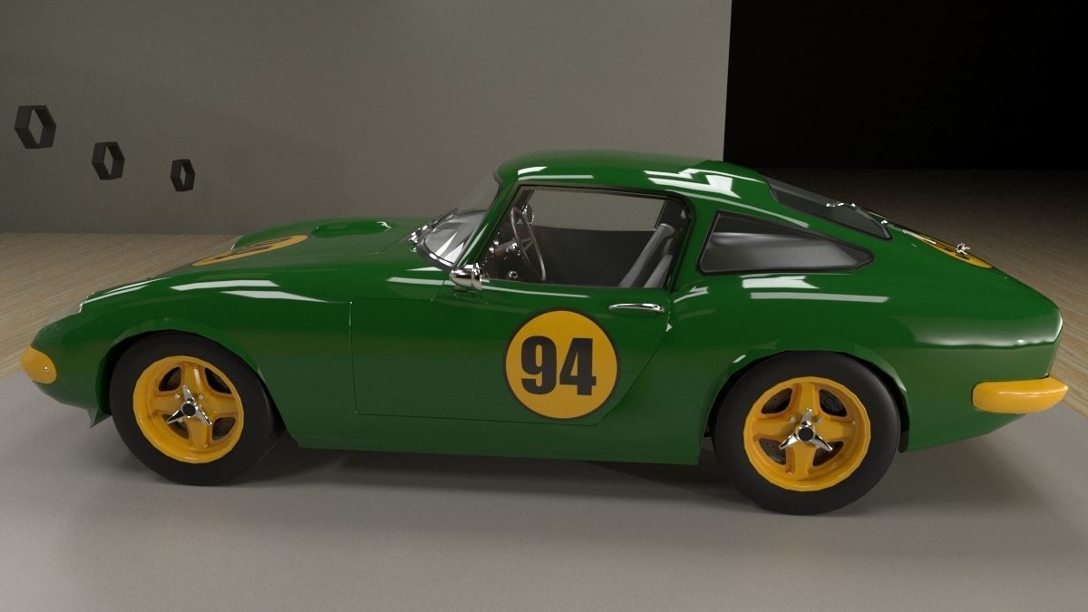 Lotus Elan 1964 Shapecraft 3D model | CGTrader
