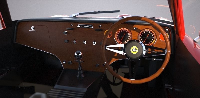 Lotus Elan 1964 Shapecraft 3D model | CGTrader
