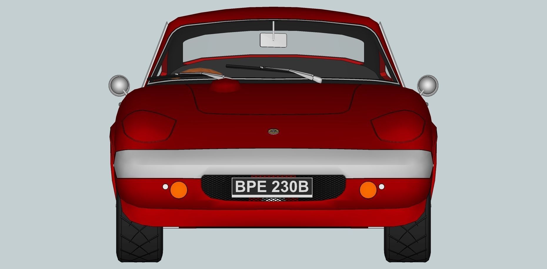 Lotus Elan 1964 Shapecraft 3D model | CGTrader