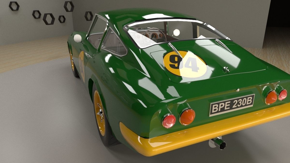 Lotus Elan 1964 Shapecraft 3D model | CGTrader
