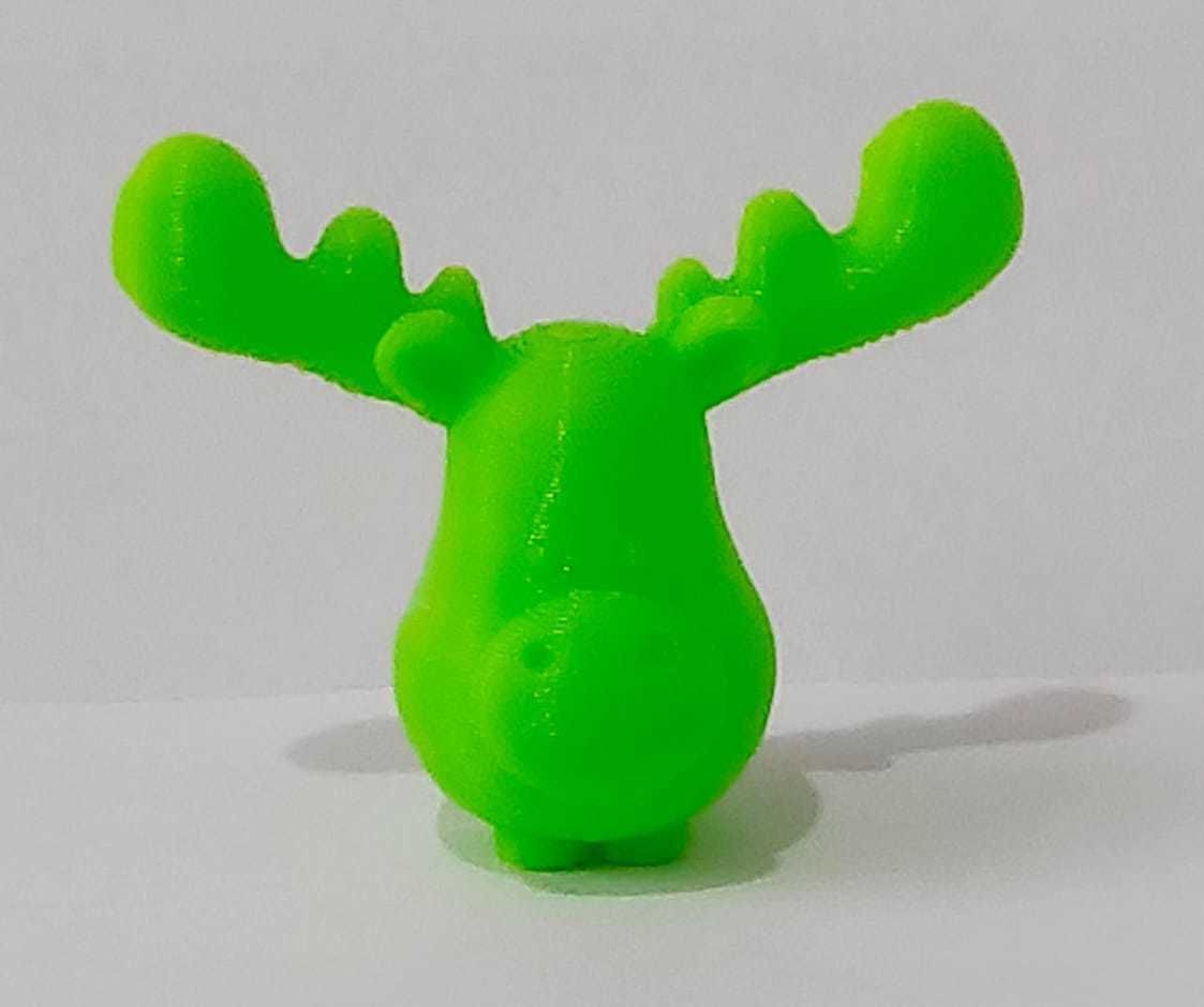 Cute Moose 3D model 3D printable | CGTrader