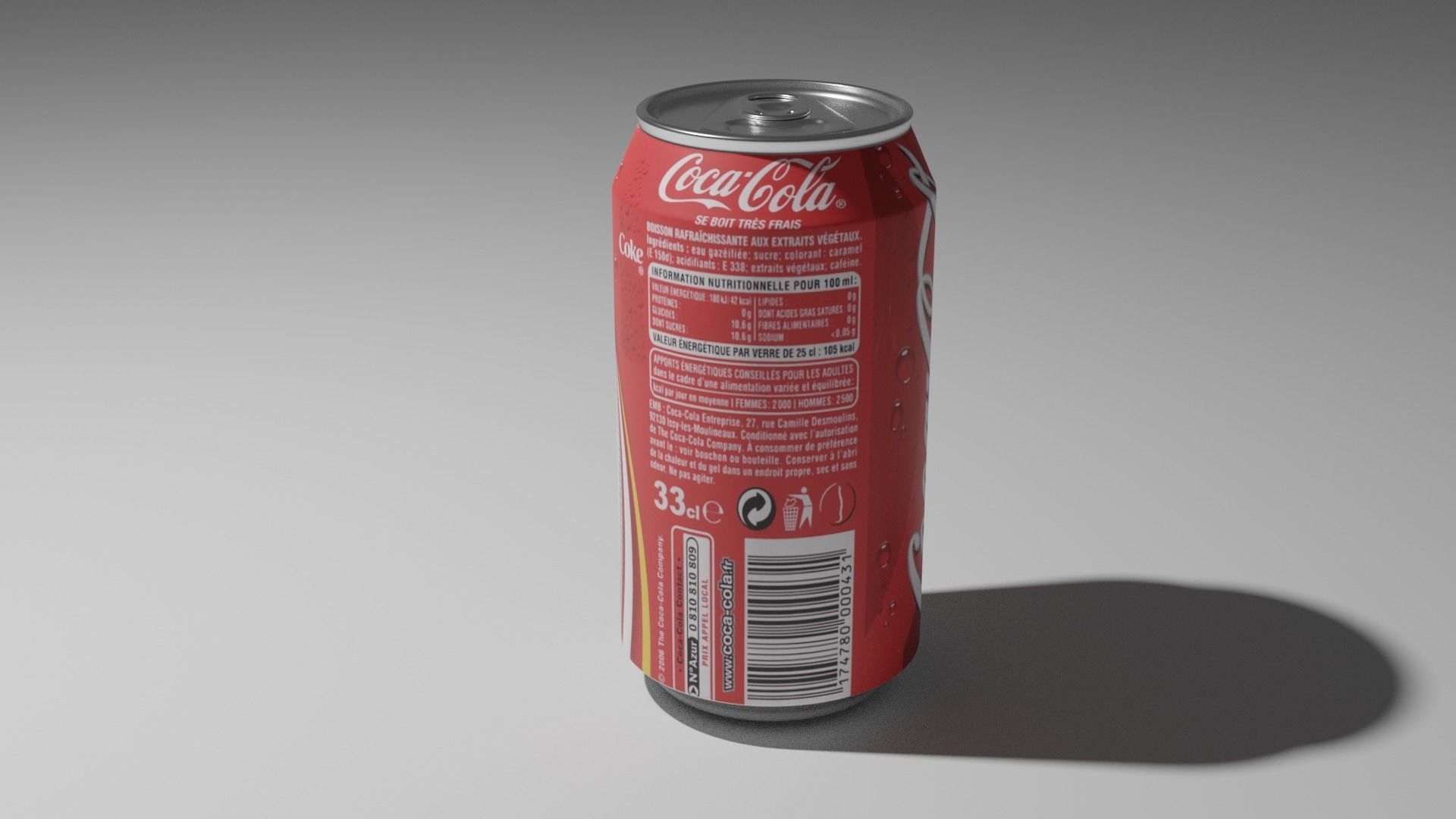Coke Can free 3D model | CGTrader