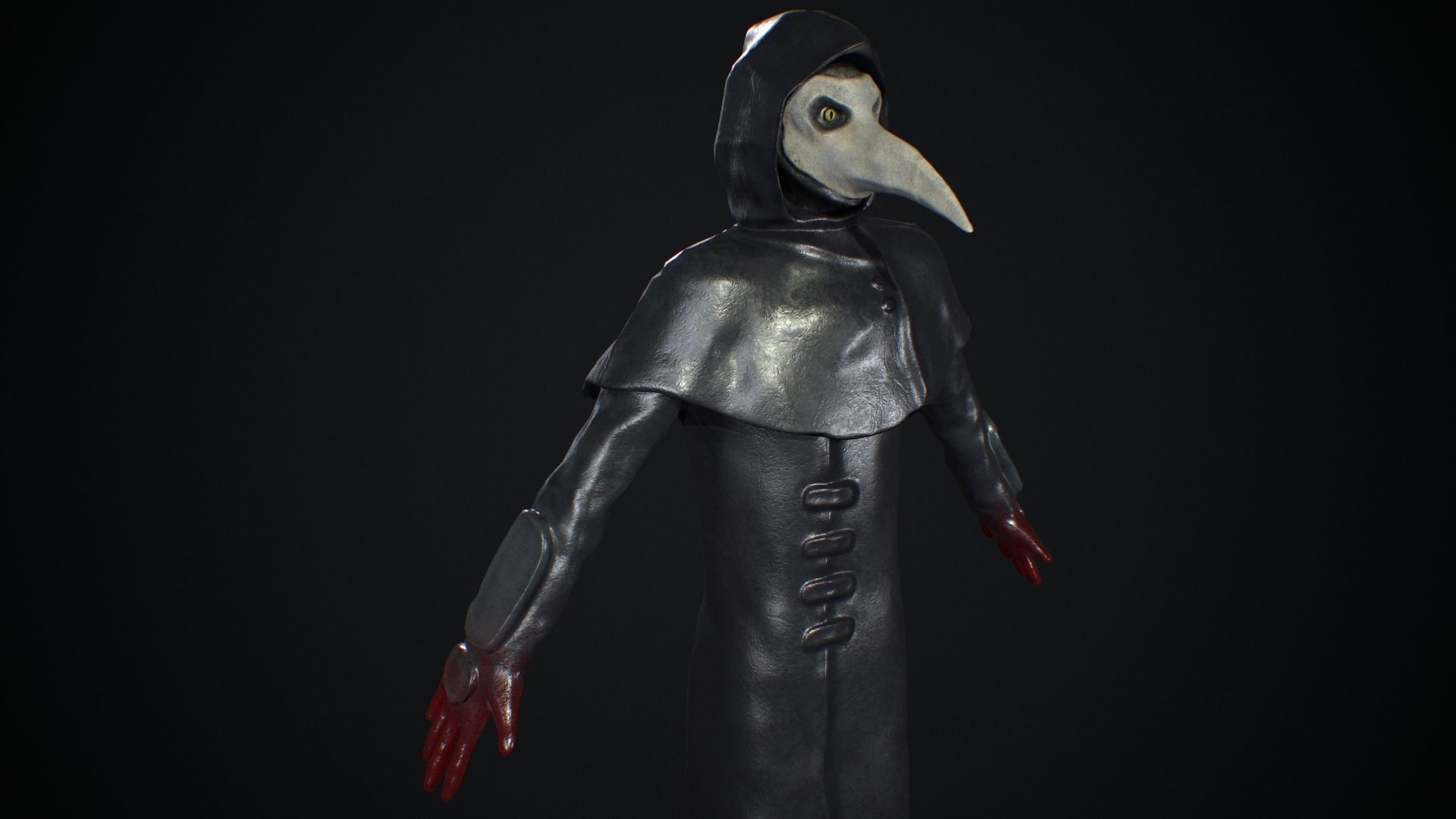SCP 049 3D model | CGTrader