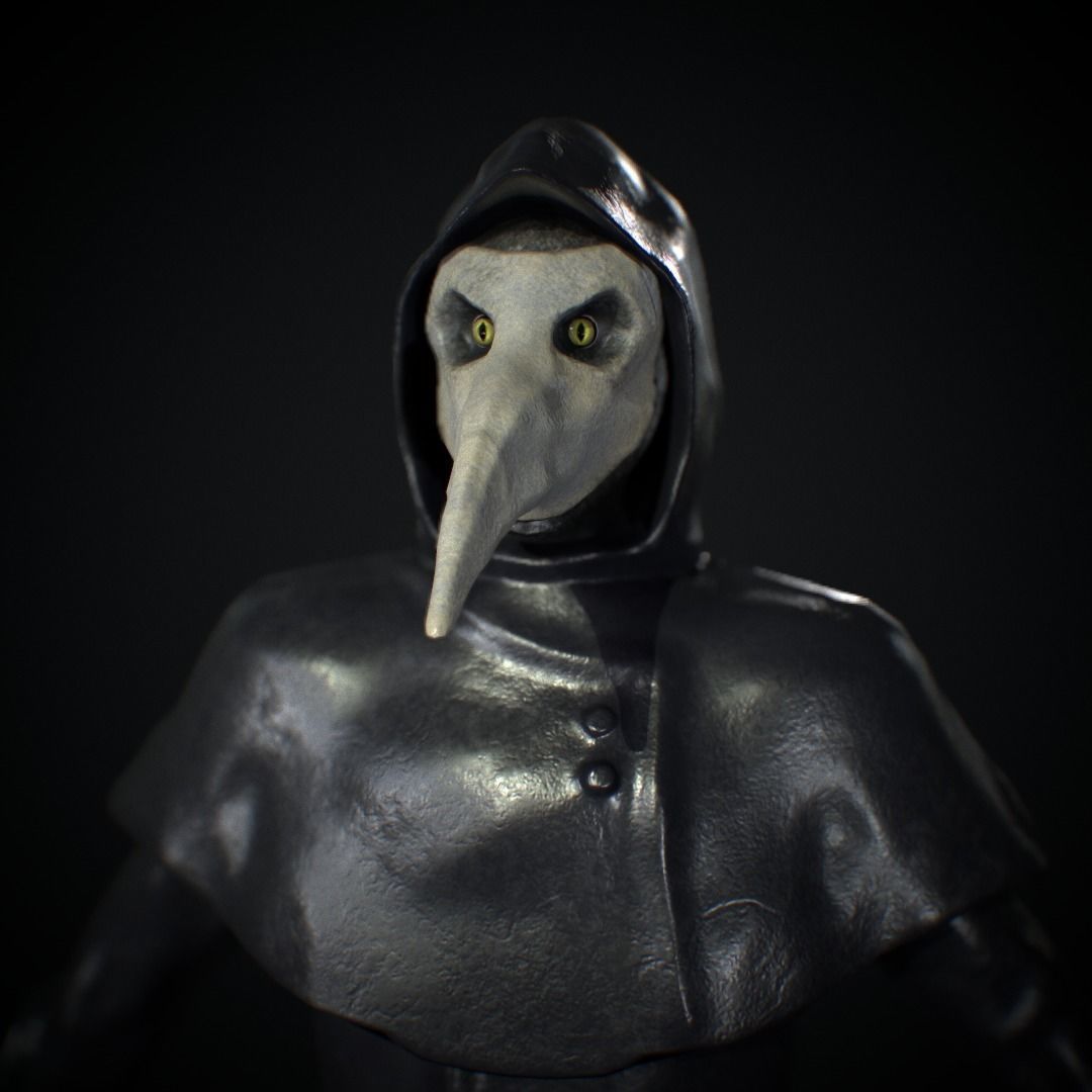 SCP 049 3D model | CGTrader