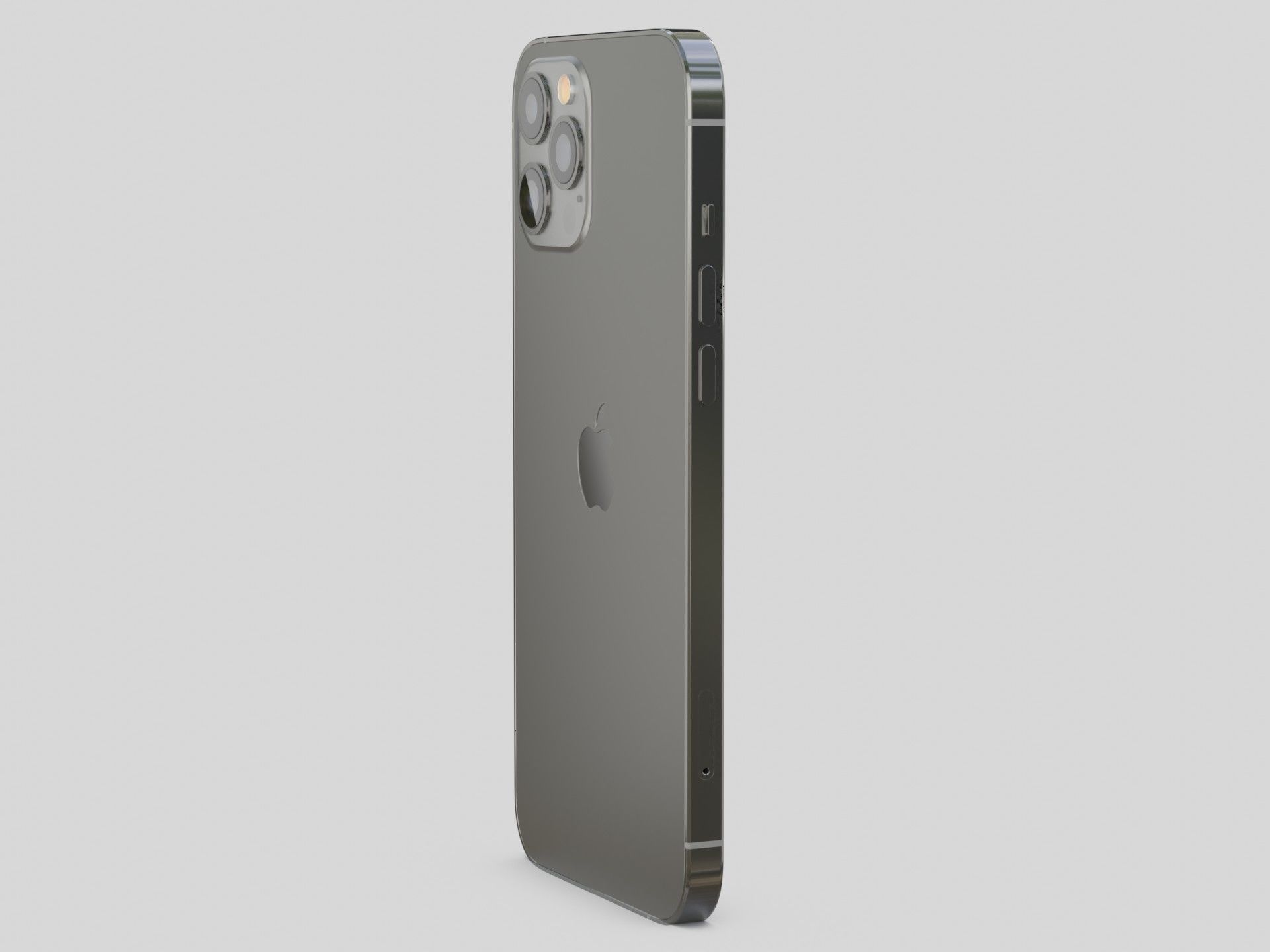 iPhone 12 pro max graphite 3D model | CGTrader